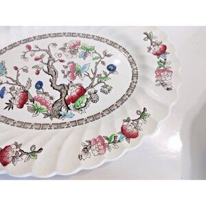 Myott | Dining | Vintage Myott Platter 2 12 X 1 Indian Tree 1950s ...